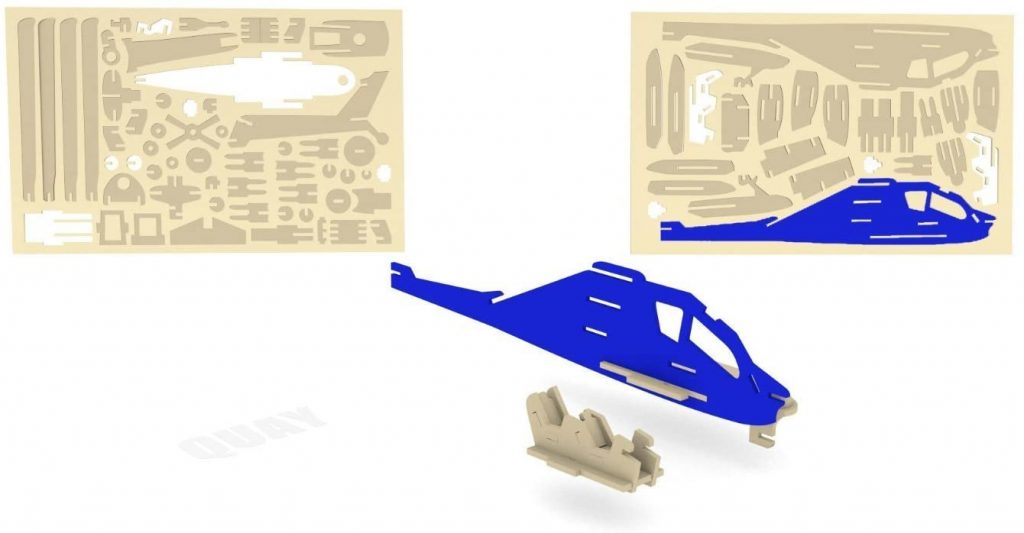 Woodcraft Construction Kit APACHE – SaveDirect.com